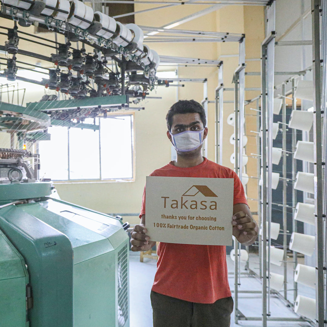 About Takasa Organic and Fairtrade Cotton Homewares