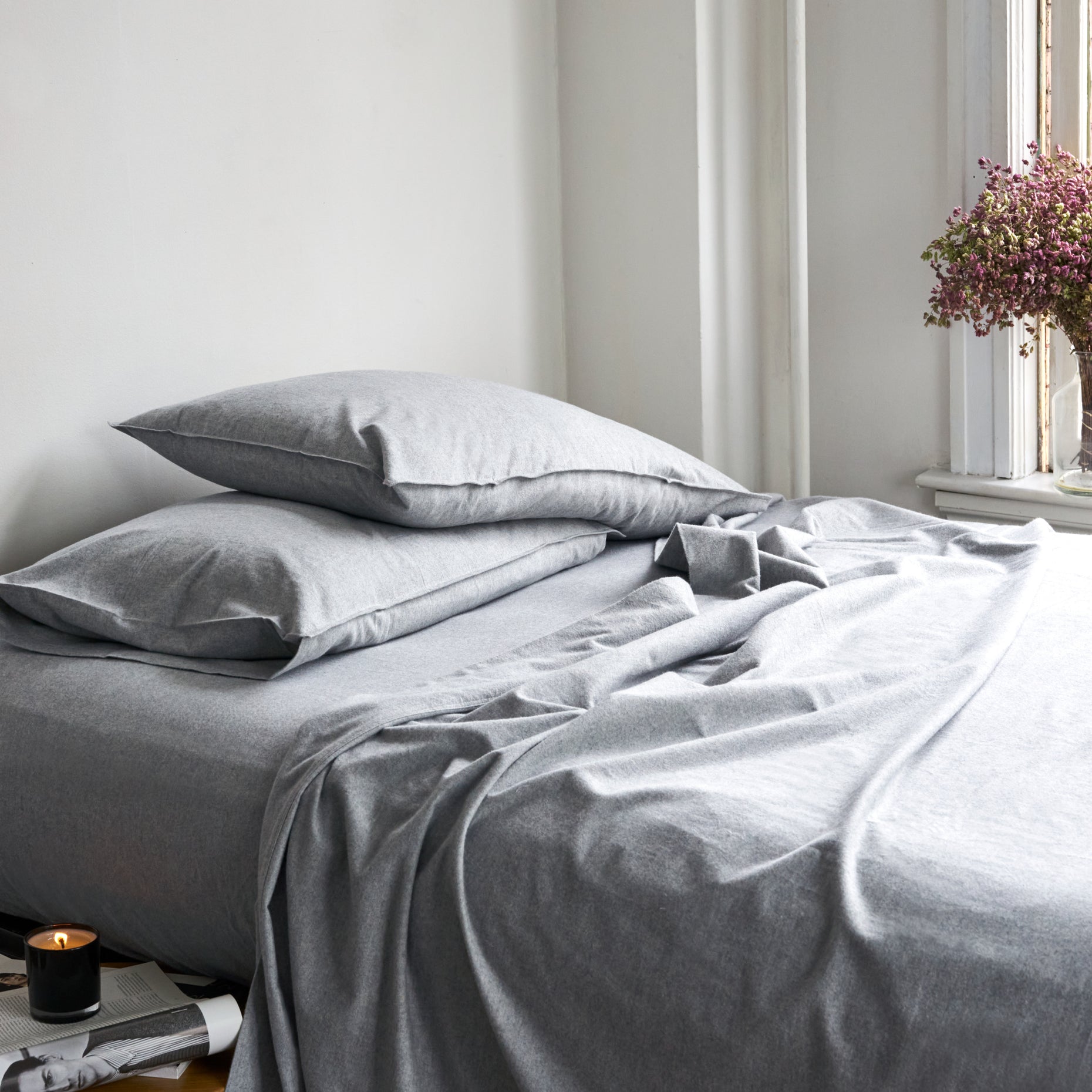 Organic Cotton Flannel Sheets | GOTS & Fairtrade Certified Flannel Bedding