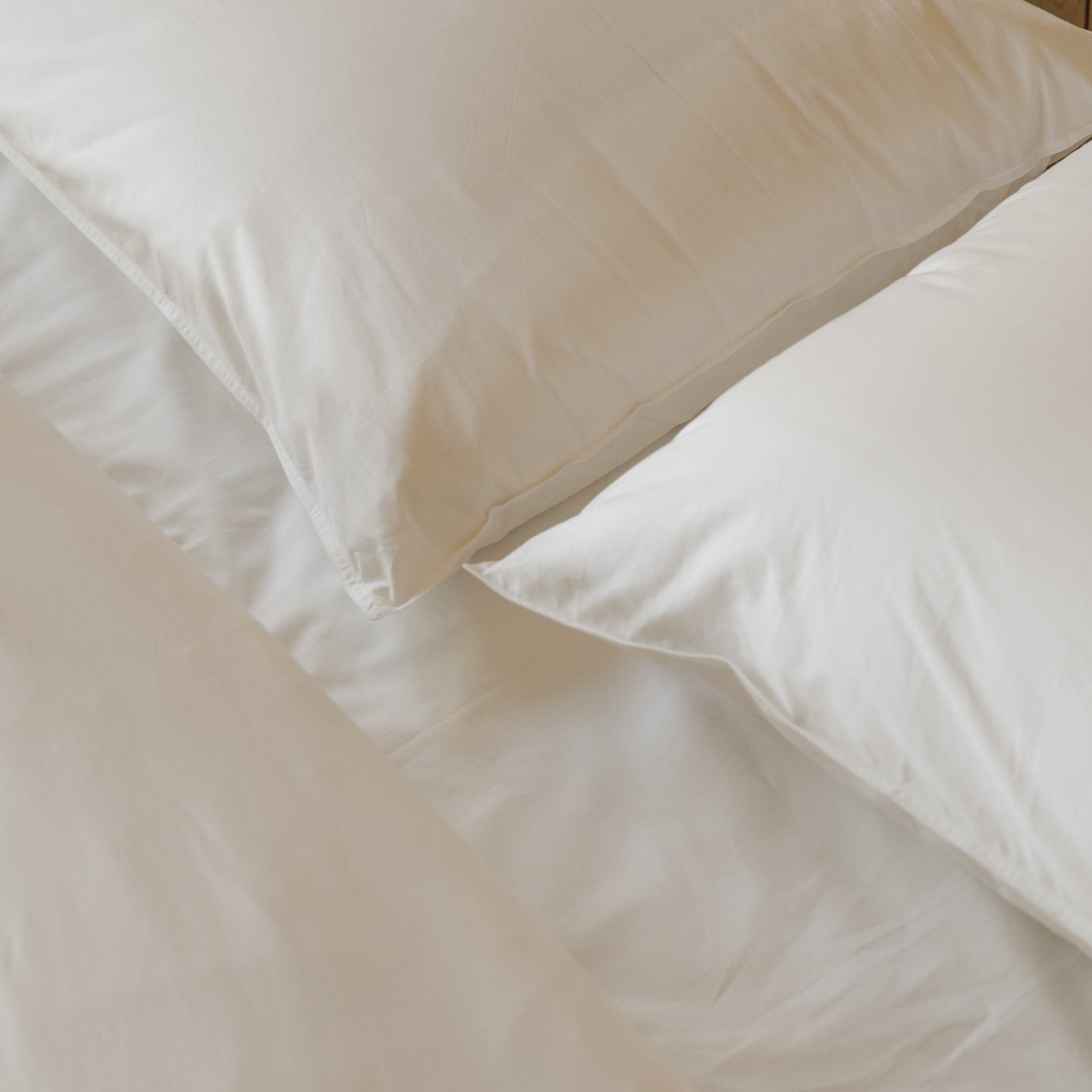 Cotton Percale Bed Sheet Set - Organic and Fairtrade - Takasa
